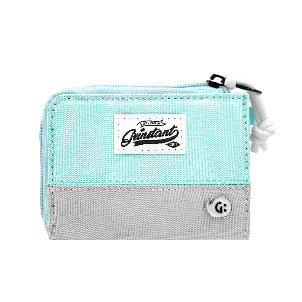 CARA Coins Wallet in DREAMY Light Blue/Light Grey — Grinstant | Mix and ...